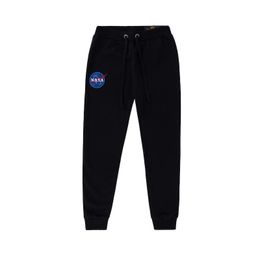 Alpha Industries Jogginghose »NASA Jogger Kids-Teens« black 12 - Normalgrößen Normalgrößen 12 Kordelzug mit geprägten Ösen an der Kapuze