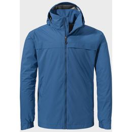 Schöffel SCHÖFFEL Outdoorjacke »Urban Jacket Style Bohorok MNS« mit Kapuze 8405 - blau 56 56 Wasserdicht, 10.000 mm Wassersäule