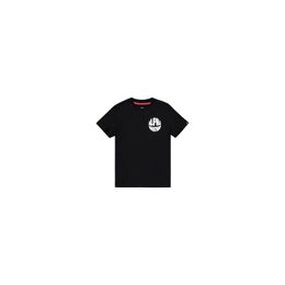 Alpha Industries T-Shirt »Logo Backprint T-Shirt K« black 158/164 158/164 Single Jersey Stoff