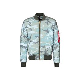 Alpha Industries Bomberjacke »MA-1 VF 59 Refl. Camo« wdl camo 65 XS XS 2 Außentaschen, 1 Innentasche