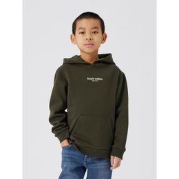 name it Kapuzensweatshirt »NKMBRODY LS NREG SWEAT WH BRU NOOS« mit kleinem Logoprint Rosin 146 (152) 146 (152) Sweater von name it für Jungen
