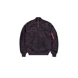 Alpha Industries Bomberjacke »MA-1 VF 59 Long« Plum XXL XXL Flight Nylon Stoff