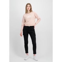 Alpha Industries Sweater »Basic Boxy Sweater Women« pale peach S S French Terry