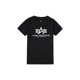 Alpha Industries T-Shirt »Basic T-Shirt BL K« black 2 2 Single Jersey Stoff