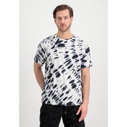 Alpha Industries T-Shirt »Tie Dye T-Shirt« black XL XL Single Jersey