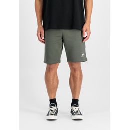 Alpha Industries Shorts »Basic Short SL II« dark olive S - Normalgrößen Normalgrößen S Good Brushed Fleece Stoff