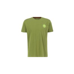 Alpha Industries Damen T-Shirt &raquo;Doted SL T-Shirt&laquo; gr&uuml;n XXL