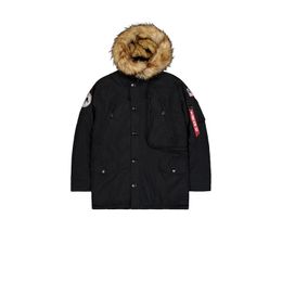 Alpha Industries Winterjacke »Polar Jacket« black S S TT Oxford Stoff