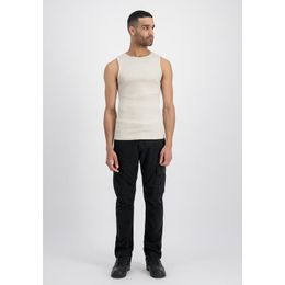 Alpha Industries Muskelshirt »X-Fit Rib Tank« vintage white XS XS Rip-Muster
