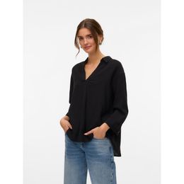 V&eacute;ro Moda VERO MODA Shirtbluse &raquo;VMLINN 3/4 TOP WVN GA NOOS&laquo; Black XL XL Gewebtes Blusenshirt von Vero Moda
