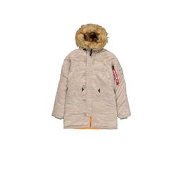 Alpha Industries Winterjacke »N-3B VF 59 Vintage Fit W« vintage sand S S Flight Nylon Stoff