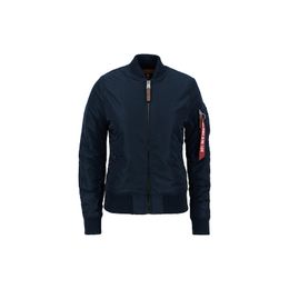 Alpha Industries Bomberjacke »MA-1 VF Vintage Fit 59 W« rep.blue L L Flight Nylon Stoff