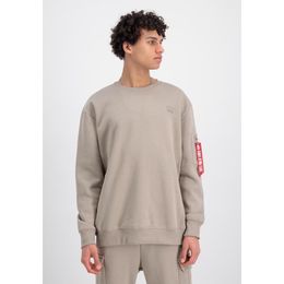 Alpha Industries Sweater »X-Fit Label Sweater« vintage sand XL XL Utility Pocket