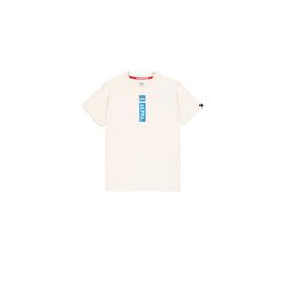 Alpha Industries T-Shirt »Alpha Puff Print T-Shirt« vintage white 3XL 3XL Single Jersey Stoff