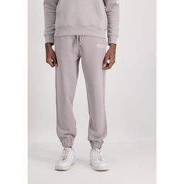 Alpha Industries Jogginghose »Organics EMB Regular Jogger« organic grey M - Normalgrößen Normalgrößen M Brushed Fleece