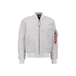 Alpha Industries Bomberjacke »MA-1 VF Vintage Fit 59« pastel grey S S Flight Nylon Stoff