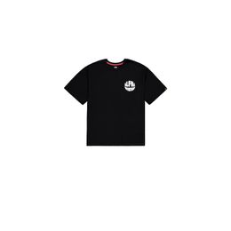 Alpha Industries T-Shirt »Logo Backprint T-Shirt W« black XS XS Single Jersey Stoff