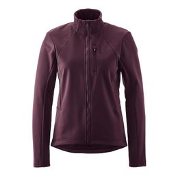 Gonso Fahrradjacke »ADVENTURE JACKET SOFTSHELL W« Damen Radjacke, atmungsaktiv, Slim Fit dunkelrot 42 42 Körpernahe Passform