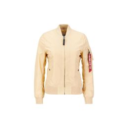 Alpha Industries Bomberjacke »MA-1 TT Light W« caramel M M TT-Nylon Stoff