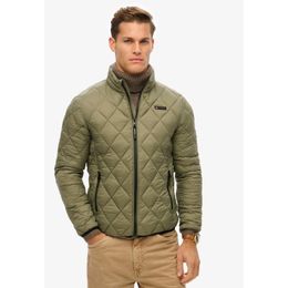 Superdry Steppjacke »DIAMOND QUILT FUJI LITE JKT« Dusty Olive Green L L Moderne Pufferjacke von Superdry