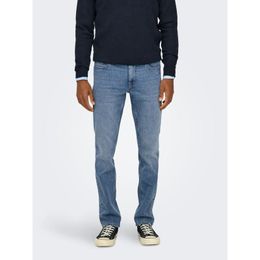 Only & Sons ONLY & SONS Slim-fit-Jeans »ONSLOOM SLIM LBD 8263 AZG DNM NOOS« Light Blue Denim 33 - Länge 34 Länge 34 33 Jeans von Only & Sons