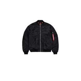 Alpha Industries Bomberjacke »MA-1 CS« black/black M M Flight Nylon Stoff