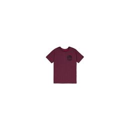 Alpha Industries T-Shirt »Logo Backprint T-Shirt K« dark cherry 158/164 158/164 Single Jersey Stoff