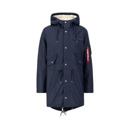 Alpha Industries Regen- und Matschjacke »Raincoat TL« rep.blue XL XL Kordelzug an der Taille