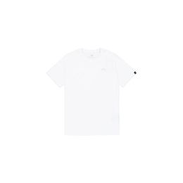 Alpha Industries T-Shirt »Basic T-Shirt SL TPU« white / chrome XXL XXL Single Jersey Stoff