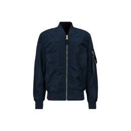 Alpha Industries Bomberjacke »MA-1 VF Light« rep blue/gold 3XL 3XL Flight Nylon Stoff