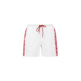 Alpha Industries Shorts »RBF Tape Swim Short« white XXL - Normalgrößen Normalgrößen XXL 2 Einschubtaschen