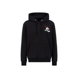 Alpha Industries Hoodie »Flying Buzz SL Hoodie« black M M Rib Bündchen an Ärmeln und Saum
