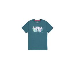 Alpha Industries T-Shirt »Nebula T-Shirt« Force Green XL XL Single Jersey Stoff