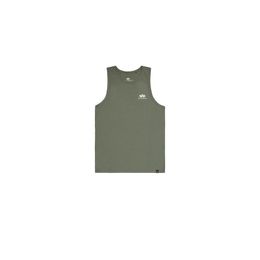 Alpha Industries Muscleshirt &raquo;Basic Tank SL&laquo; dark olive M M Single Jersey Stoff