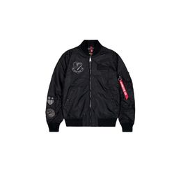 Alpha Industries Bomberjacke »MA-1 TT Flying Tigers Light« black M M TT Nylon Stoff