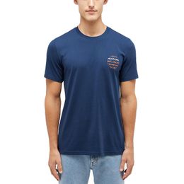 Mustang T-Shirt &raquo;Style Austin&laquo; Dress Blue L L T-Shirt von Mustang