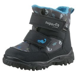 Superfit Winterboots »HUSKY1 WMS: mittel« Snowboots mit wasserdichtem GORE TEX, Größenschablone zum Download grau-hellblau Dinos 20 20 Winterboots...