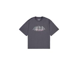 Alpha Industries T-Shirt »Studio Edition Vibe T-Shirt« vintage grey XL XL Single Jersey Stoff