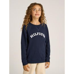 Tommy Hilfiger Sweatshirt &raquo;U MONOTYPE SWEATSHIRT&laquo;, mit Logo-Schriftzug Dark Night Navy 6 (116) 6 (116) Sweatshirt von Tommy Hilfiger