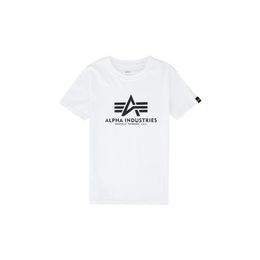 Alpha Industries T-Shirt »Basic T-Shirt BL K« white 2 2 Single Jersey Stoff
