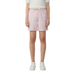 s.Oliver Chinoshorts Sommerhose mit geflochtenem Gürtel PASTEL ROSE 40 - N-Gr N-Gr 40 Shorts von s.Oliver