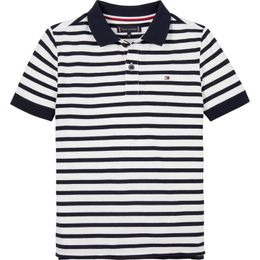 Tommy Hilfiger Poloshirt »FLAG POLO S/S« mit Logostickerei Dark Night Navy 92 92 Poloshirt von Tommy Hilfiger