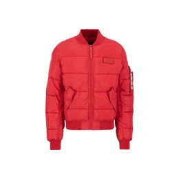 Alpha Industries Bomberjacke »MA-1 Puffer Bomber« mars red XXL XXL Tafetta Stoff