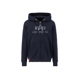 Alpha Industries Hoodie »Basic Zip Hoodie BL« rep.blue XS XS Brushed Fleece Stoff