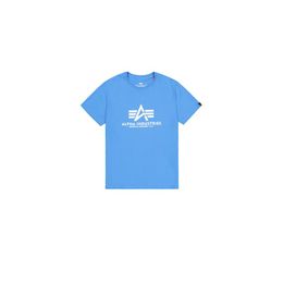 Alpha Industries T-Shirt »Basic T-Shirt BL« mediteranian blue XS XS Single Jersey Stoff