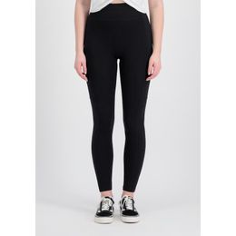 Alpha Industries Leggings »Pocket Leggings Women« black L - Normalgrößen Normalgrößen L 2 Seitentaschen