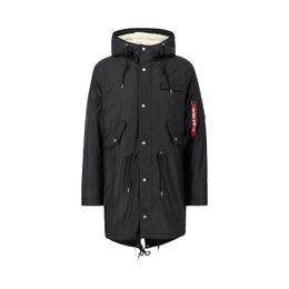 Alpha Industries Regen- und Matschjacke »Raincoat TL« black 3XL 3XL Kordelzug an der Taille