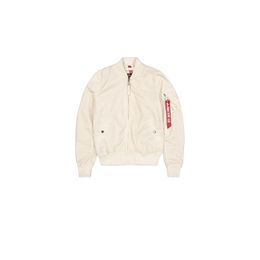 Alpha Industries Bomberjacke »MA-1 TT Light W« vintage white S S TT-Nylon Stoff