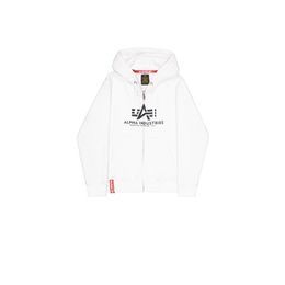 Alpha Industries Hoodie »Basic Zip Hoodie BL« white 3XL 3XL Brushed Fleece Stoff