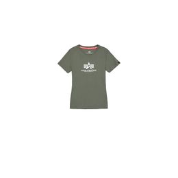 Alpha Industries Damen T-Shirt &raquo;New Basic T-Shirt BL W&laquo; gr&uuml;n XL